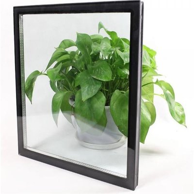 Double Low E Glass Panels Thermal Insulation 24mm Thickness Windows Applied