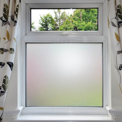 Opaque Frosted Glass Acid Etched Glass Pattern Customization For Windows / Doors