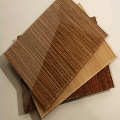 Translucent Annealed PVB Laminated Glass High End Brown Insulated Window Applied
