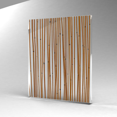 Translucent Annealed PVB Laminated Glass High End Brown Insulated Window Applied