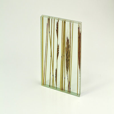 Craft Decorative Laminated Glass , Architectural Art Glass Interlayer Durable
