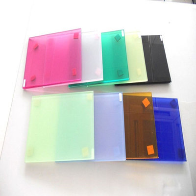 Bedroom Laminated Tempered Glass Color Customized Decorative Back Painted 5-10mm Thickness