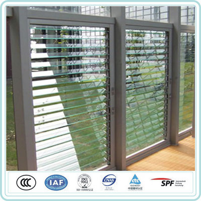 Popular Double Glazed Aluminum Shutter Window Glass Shutter Louvers