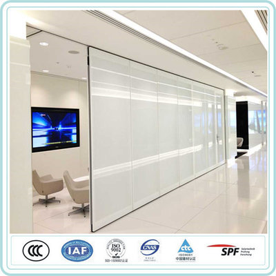 Acoustic noise insulated heat reducing double glazing removable partition for office