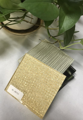 Luxury Decorative Interior YIDA Decoration Glass Laminated Glass With Iron Wire
