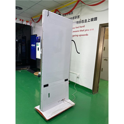 WA9 55 Inch Floor Standing Interactive Touch Screen Kiosk Totem for Wayfinding and Advertising supplier