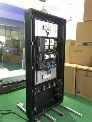 55inch Outdoor Waterproof Singe Side Floor Standing Android Wifi LCD Digital Signage supplier