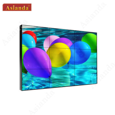 3x3 Indoor DID Narrow Bezel 55inch 3.5mm LG LCD Digital Video Wall Screen supplier