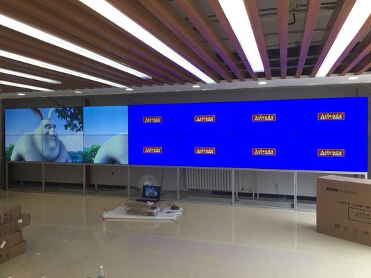 3x3 Indoor DID Narrow Bezel 55inch 3.5mm LG LCD Digital Video Wall Screen supplier