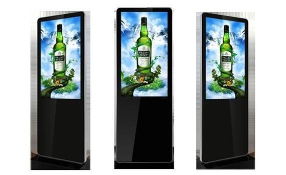 55” floor standing standalone solution LCD advertising player supplier