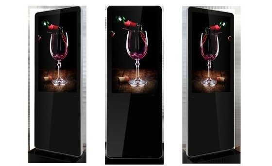 70” floor standing standalone solution LCD advertising player supplier
