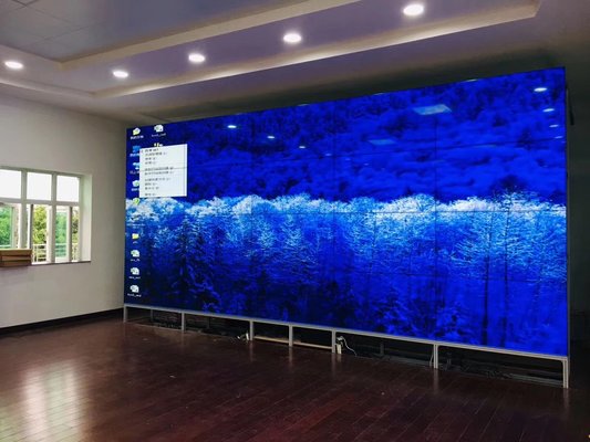55inch Samsung 1.7mm 4K DP LCD Video Wall Screens Video Wall LCD Monitors supplier