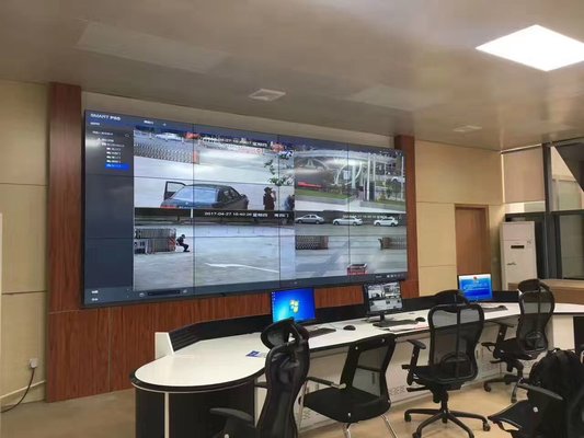 4x4 55inch LG 0.88mm LCD Video Wall Digital Signage Advertising LCD Wall Panel supplier
