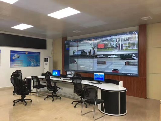 4x4 55inch LG 0.88mm LCD Video Wall Digital Signage Advertising LCD Wall Panel supplier