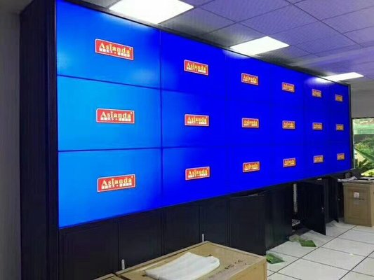 55inch LG 0.88mm Seamless Video Wall LCD Monitors Advertising2*2 Video Wall supplier