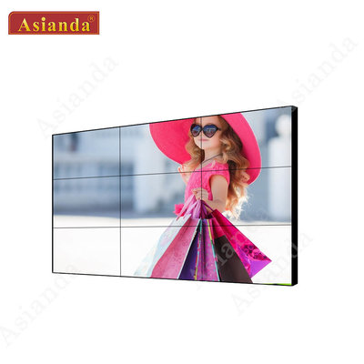 49inch LG 3.5mm Residential Video Wall for Advertising with Video Wall Controller 2x2 supplier