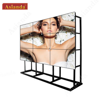 Indoor Narrow Bezel LCD Video Wall with 49inch LG 3.5mm LCD Panel LCD Touch Video Wall supplier