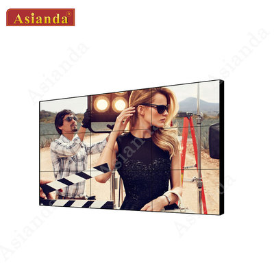 Indoor Narrow Bezel LCD Video Wall with 49inch LG 3.5mm LCD Panel LCD Touch Video Wall supplier