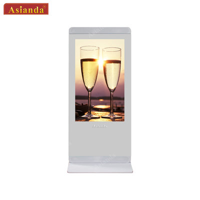 65inch Dual Screens Airport Digital Signage Indoor Digital Signage Displays  Monitors supplier
