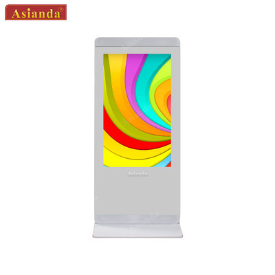 Indoor Dual Sides Floor Standing LCD Advertising Display Digital Signage Touch Screen Commercial Digital Signage supplier
