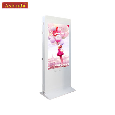Free Standing Dual Sides Interactive Kiosk Digital Signage Retail Multi Touch Digital Signage supplier