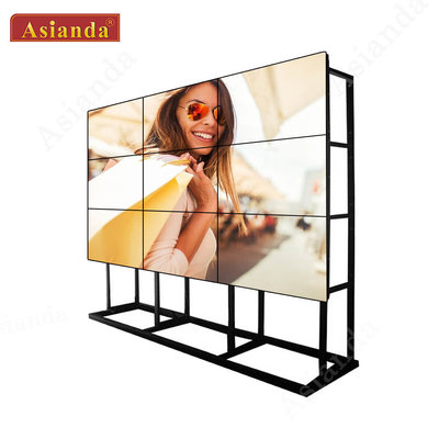 49” Super narrow bezel 3.5mm LCD Video Wall Indoor LG LCD Advertising Screens supplier