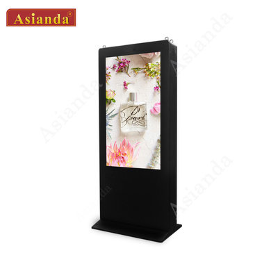 75inch Outdoor High Brightness Free Standing Advertising LCD Digital Signage for Bus Station supplier