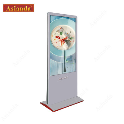 49inch Free Standing Multi Touch LCD Interactive Totem Kiosk Android Wifi LCD Digital Signage supplier