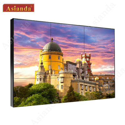 55inch 3.5mm LG Narrow Bezel LCD Video Wall Full HD Advertising LCD Video Wall Display supplier