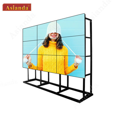 55inch LG 0.88mm Ultra Thin LCD Video Wall PAL/NTSC/SECAM Narrow Bezel LCD Video Wall HDMI Video Wall Display supplier