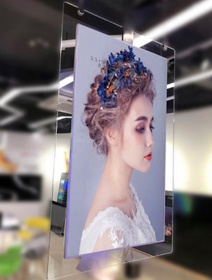 55" Retail/Shopping Mall Ultra Thin Double Sides LCD Advertising Display supplier