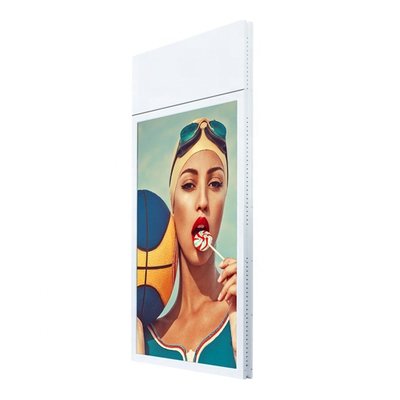 55" Retail Windows High Brightness Ultra Thin Double Sides LCD Advertising Display supplier