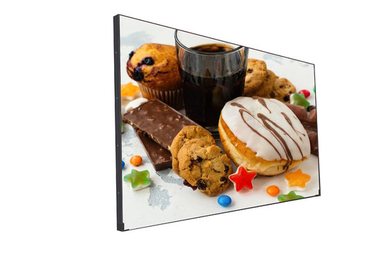 Indoor High Brightness Ultra Narrow LCD Monitor HDMI LCD Digital Display supplier