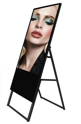 Indoor Floor Standing Android Portable LCD Digital Signage Commercial Wifi LCD Display supplier