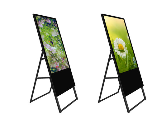 Restaurant Portable Floor Standing Digital Signage LCD Display Wifi Network Digital Signage LCD Advertising Display supplier