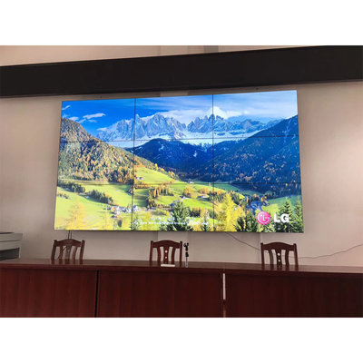 55inch 4K LCD Video Wall Screen Narrow Bezel CCTV Video Wall Information LCD Video Wall supplier