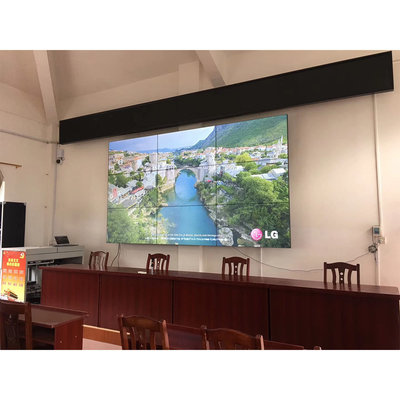 55inch samsung video wall surveillance cctv video wall data lcd video wall for central room supplier