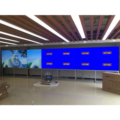55inch Indoor Wall video display CCTV monitoring video wall 2x3 with wall mount bracket supplier