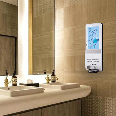 22inch Automatic Hand Sanitizer LCD Digital Signage Touchless Auto Dispenser LCD Advertising Display supplier