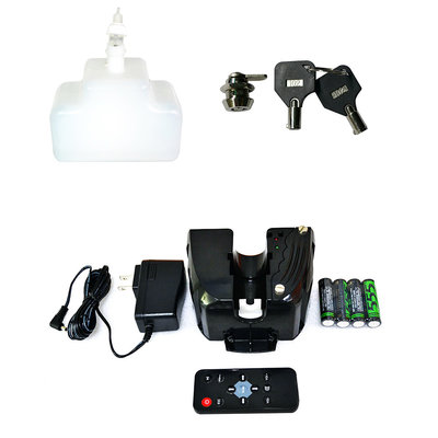 Wall Mount LCD Digital Display Screen with Gel Automatic Hand Sanitizer Dispenser supplier