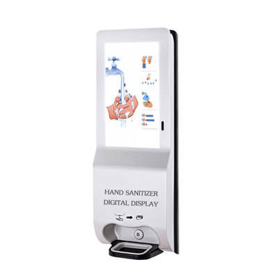 Hand Sanitizer Dispenser LCD Digital Signage Life Care Gel Foam Sanitizer Dispenser LCD Display Screen supplier