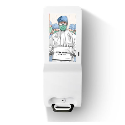 21.5inch Gel Automatic Hand Sanitizer Digital Signage Display Auto Dispenser Digital Screen supplier