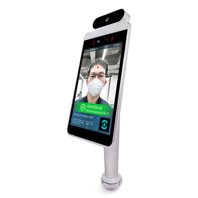 8 inch Desktop Stand Face Recognition Temperature Measurement Temperature Detector Device supplier