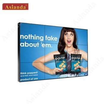 2*2 Wall Mount/Floor Standing 46inch Samsung 1.7mm 500nits LCD Video Wall supplier