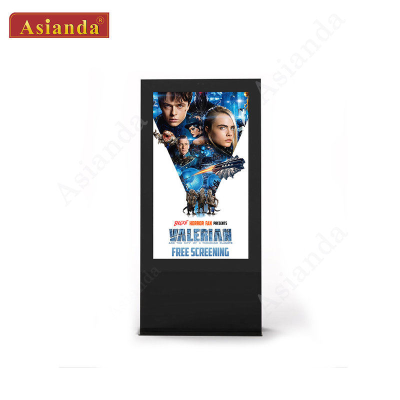 55inch Outdoor Free Standing Outdoor Digital Signage Displays Dual Side Wifi Digital Signage supplier