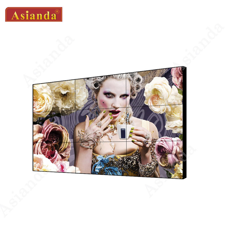 3x3 2x2 55inch LG 0.88mm Super Narrow Bezel LCD Video Wall Display Monitors supplier