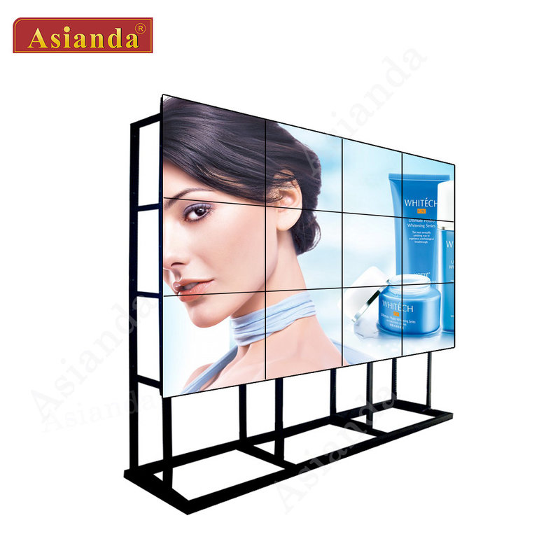 Indoor Narrow Bezel 49inch LG 3x3 Video Wall LCD Video Monitor Ultra Thin Bezel Video Wall supplier