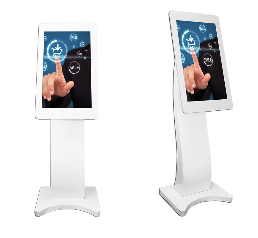 32inch Bank Floor Standing Android LCD Multi Touch Screen Kiosk Self-service Interactive Touch Kiosk supplier