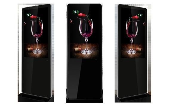 70” floor standing standalone solution LCD advertising player supplier