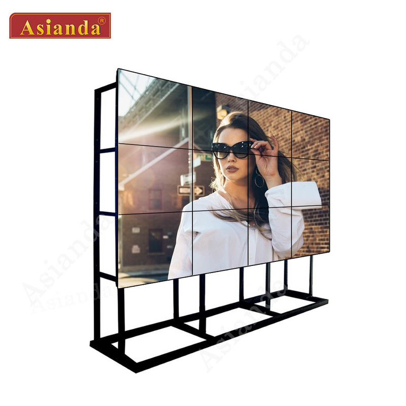 55inch LG 0.88mm Seamless Video Wall LCD Monitors Advertising2*2 Video Wall supplier